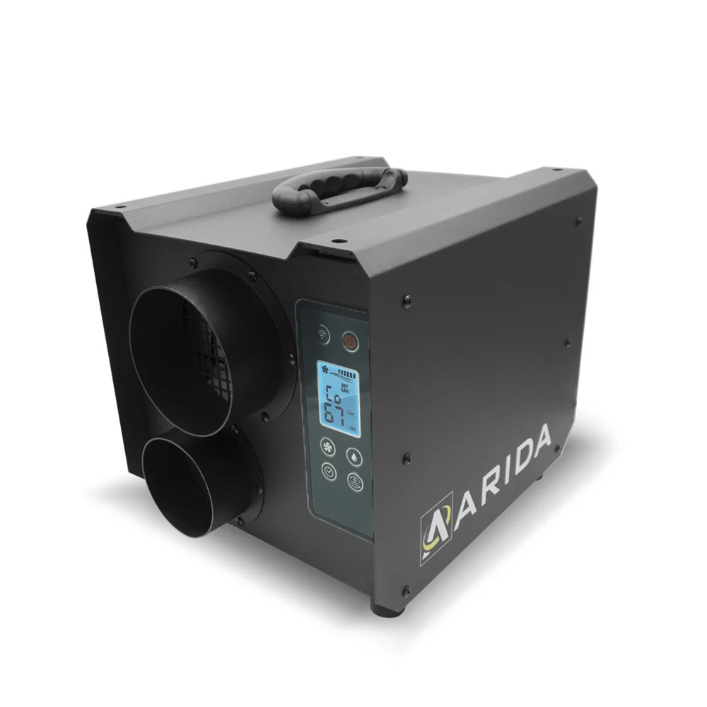 Arida Pro S19 WiFi fixed dehumidifier for double garage - Arida.no